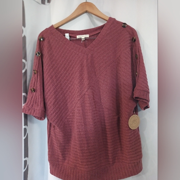 Sweaters | New Parallel Skies Brand Mauve Size Xl Parallel Skies | Poshmark